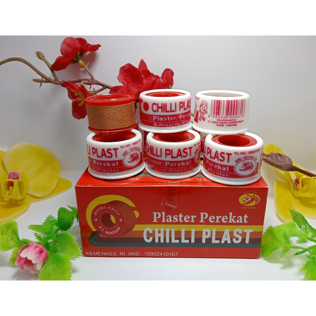 Jual PLASTER PEREKAT 12.5 x 1/CHILLIPLAST/PLASTER COKLAT | Shopee Indonesia