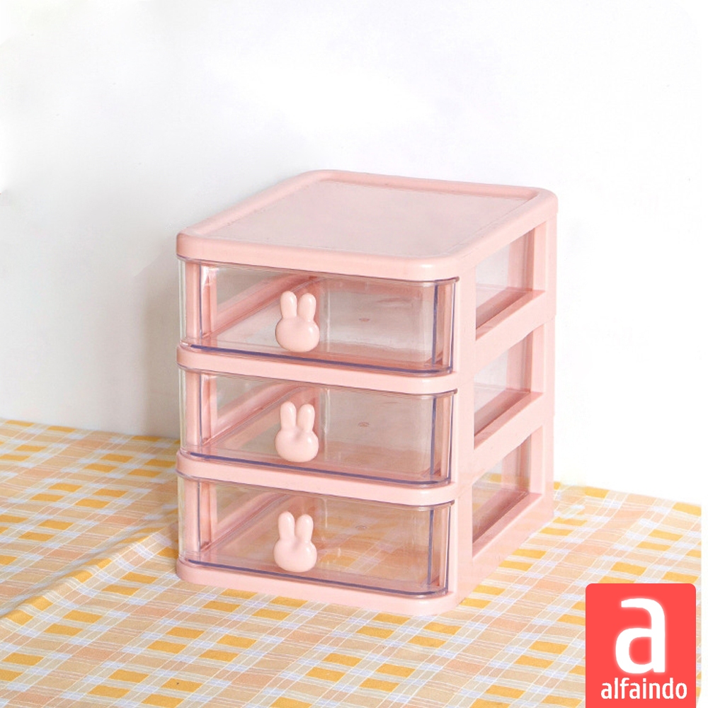 Jual Rak Meja Laci Penyimpanan Susun Serbaguna Desktop Drawer - DD001B ...