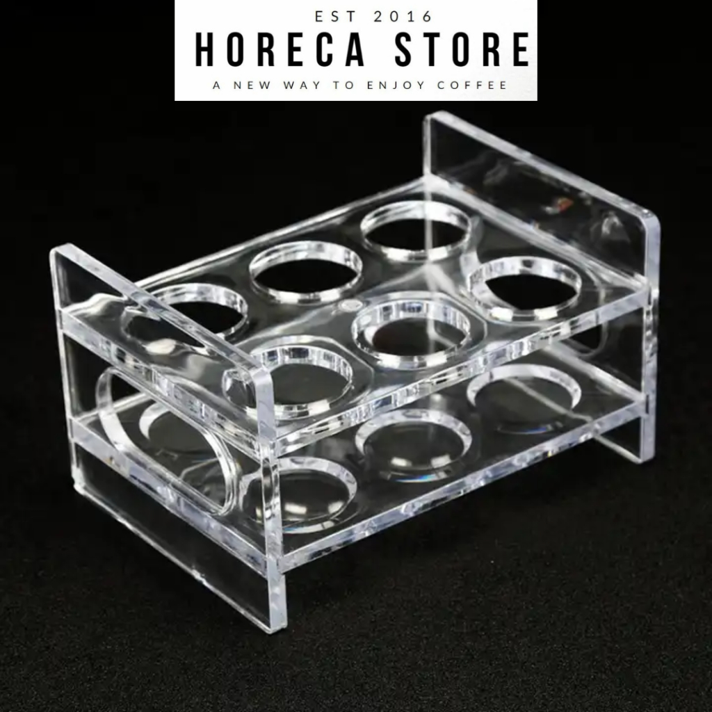 Jual Rak Sloki Shot Polycarbonate Bening Good Quality 6 lubang / Glass ...