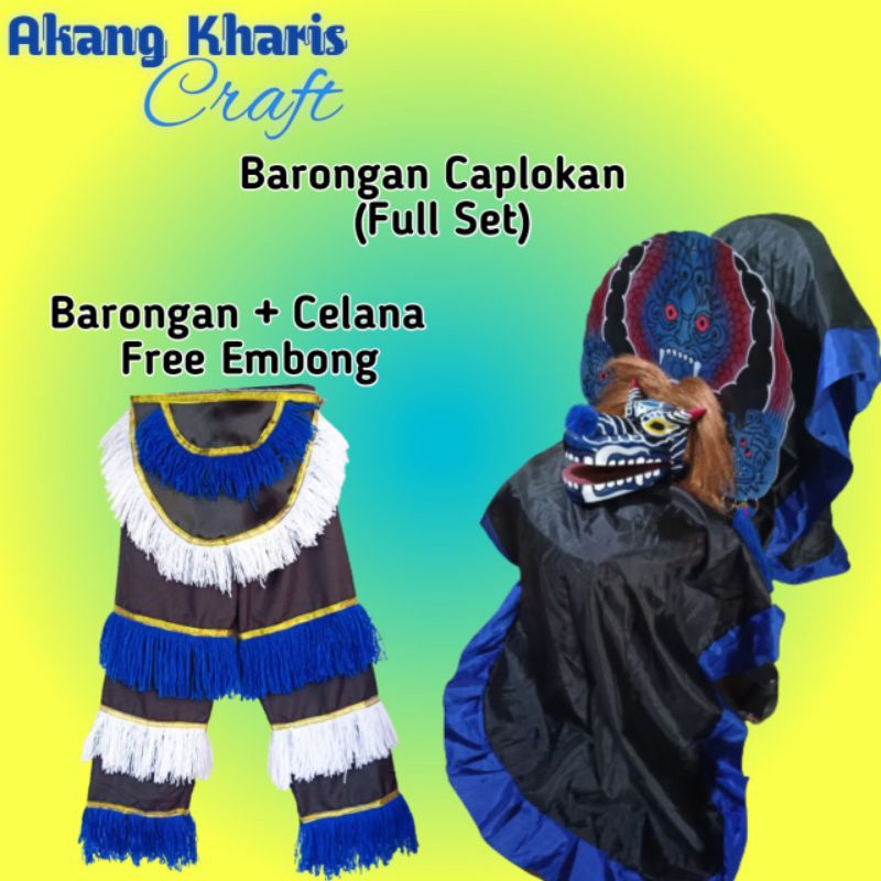 Jual BARONGAN JATIM (Caplokan )FULLSET | Shopee Indonesia