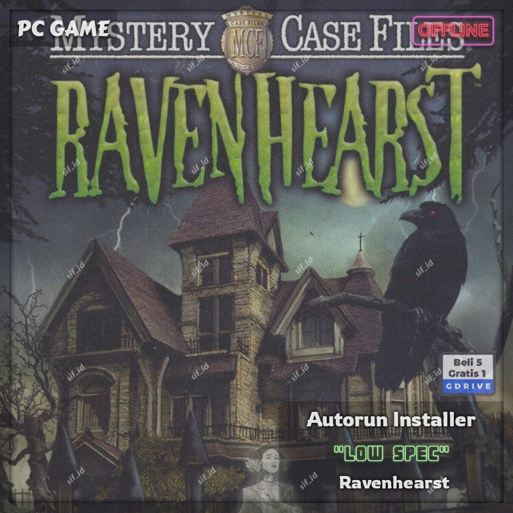 Jual Mystery Case Files Ravenhearst - PC Game - DVD Game PC | Shopee ...