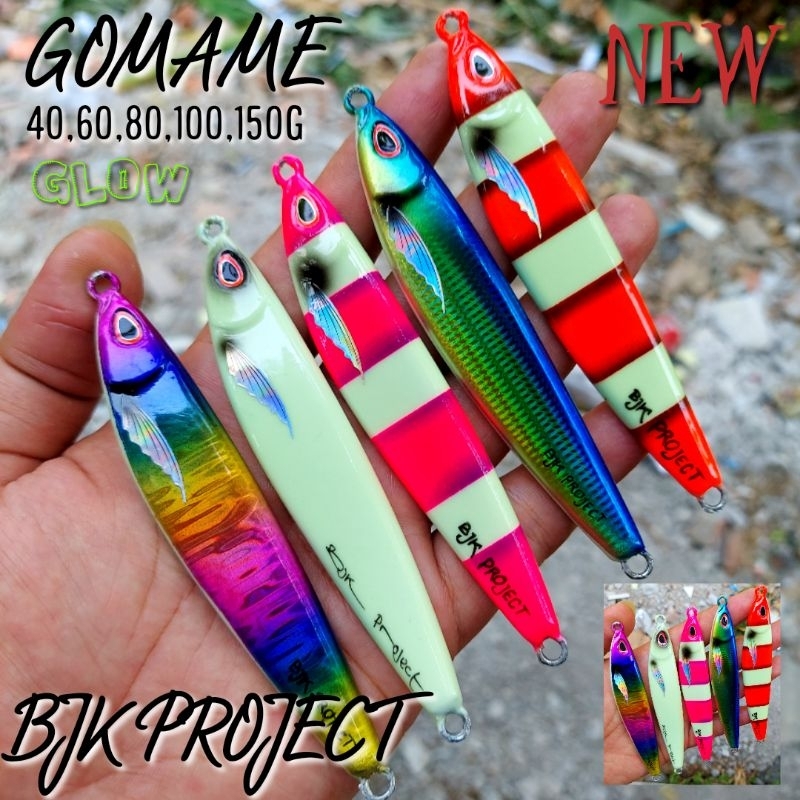 Jual METAL JIG GOMAME 40 60 80 100 150g NEW VARIAN SUPERSTAR BJK PROJECT | Shopee Indonesia