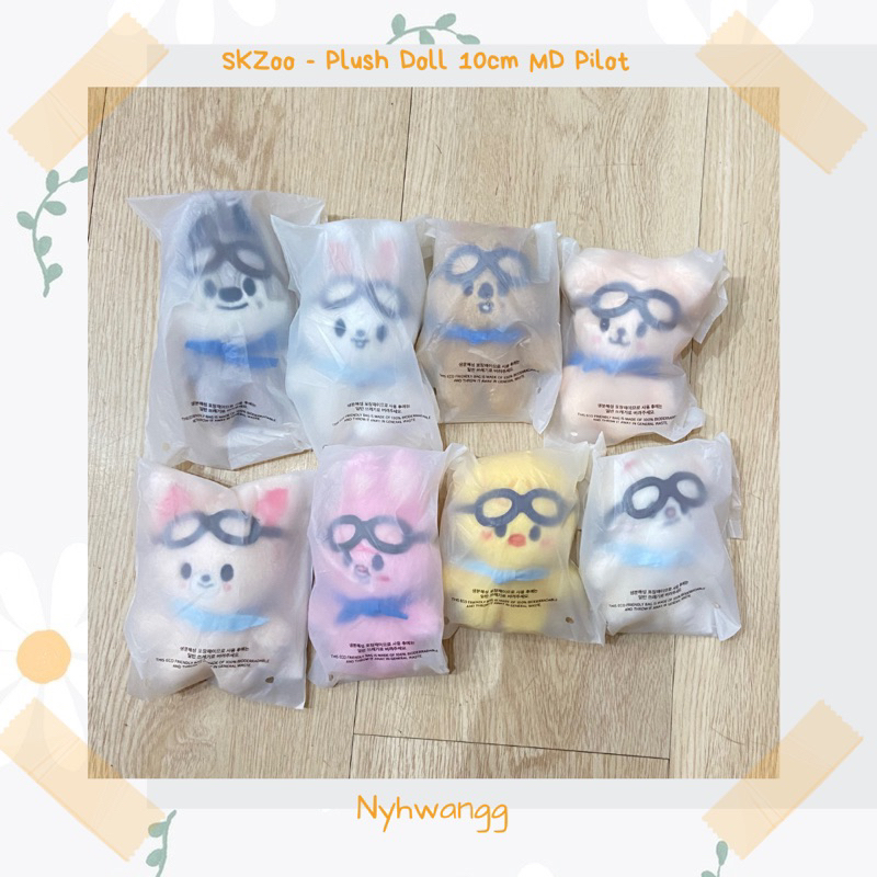 Jual SKZOO MINI OFFICIAL MD PILOT PLUSH DOLL 10cm [ready stock ...