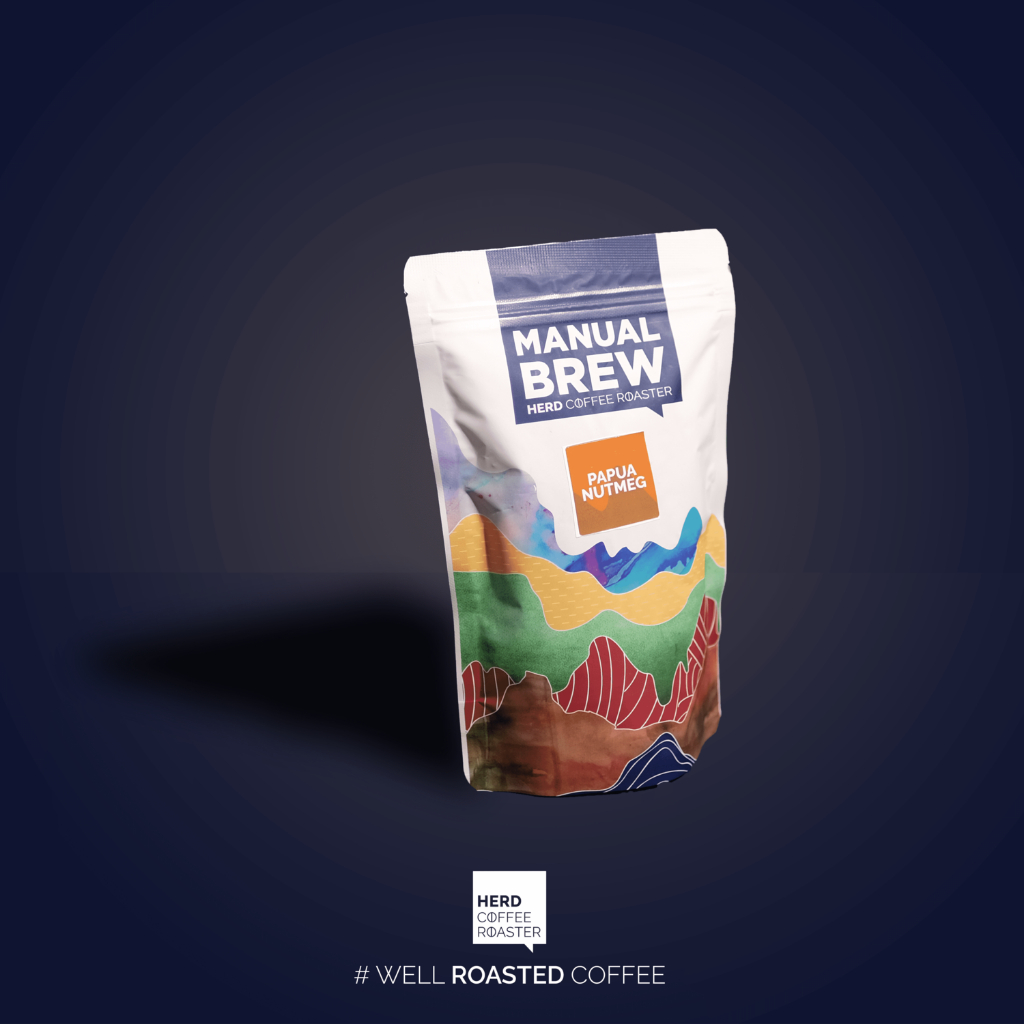 Jual Herd Coffee Roaster Kopi Arabika Papua Nutmeg 150 Gram Single ...