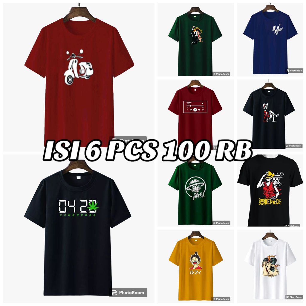 Jual Paket hemat 100 ribuan isi 6 pcs kaos motif | Shopee Indonesia Jual Paket hemat 100 ribuan isi 6 pcs kaos motif | Shopee Indonesia