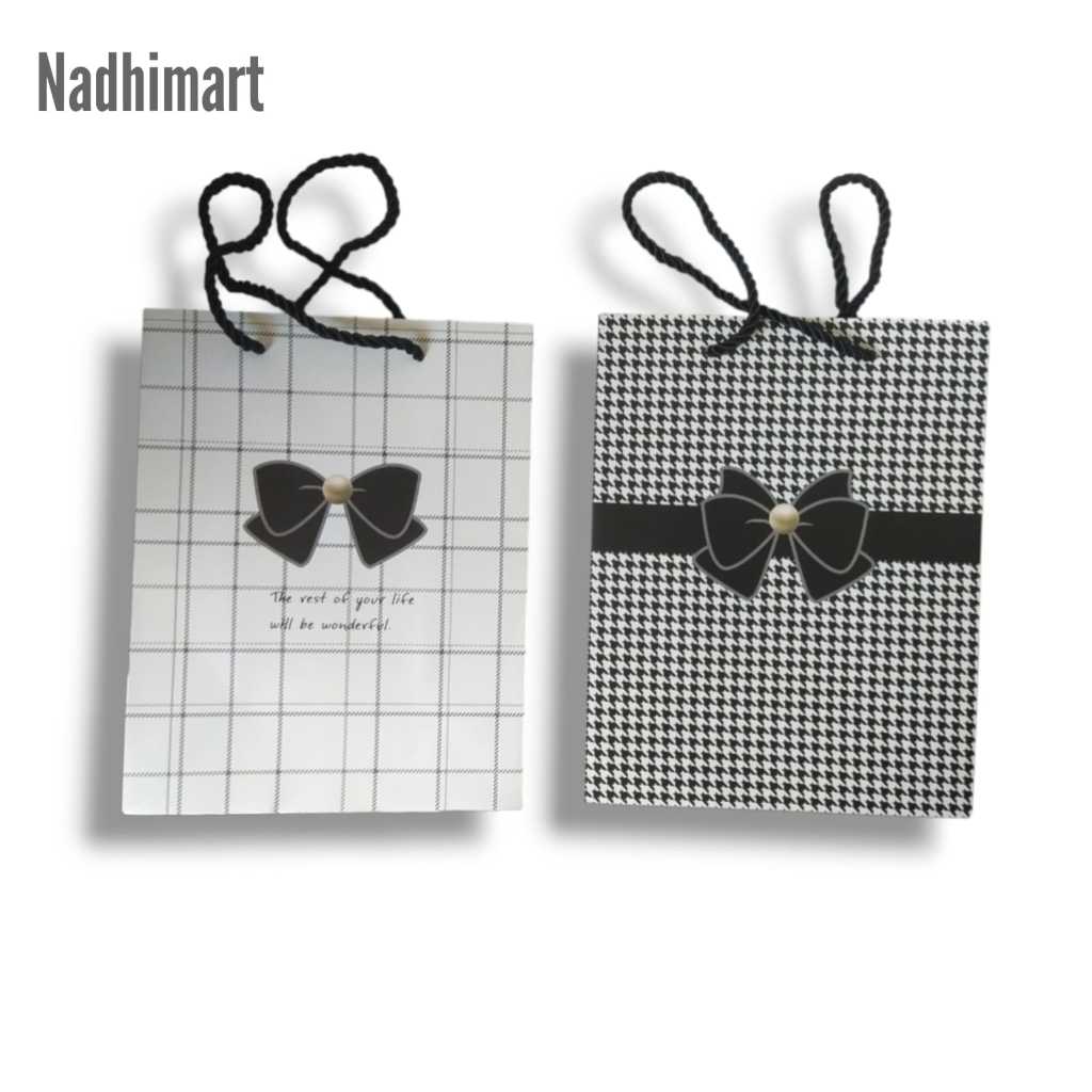 Jual PAPER BAG TALI M 9242 18X23X10 / PAPER BAG MOTIF / TAS KERTAS ...