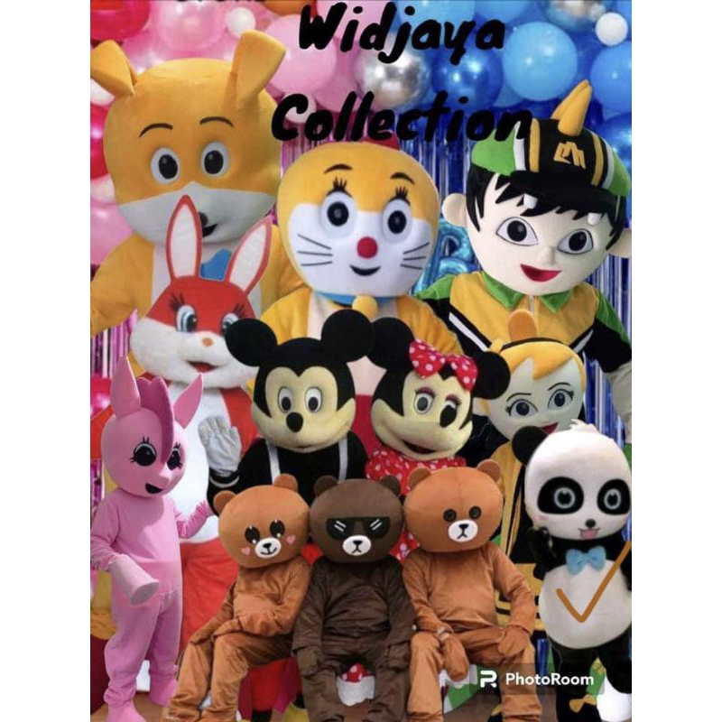 Jual KOSTUM BADUT KARAKTER RANDOM// KOSTUM MASKOT TERMURAH | Shopee ...