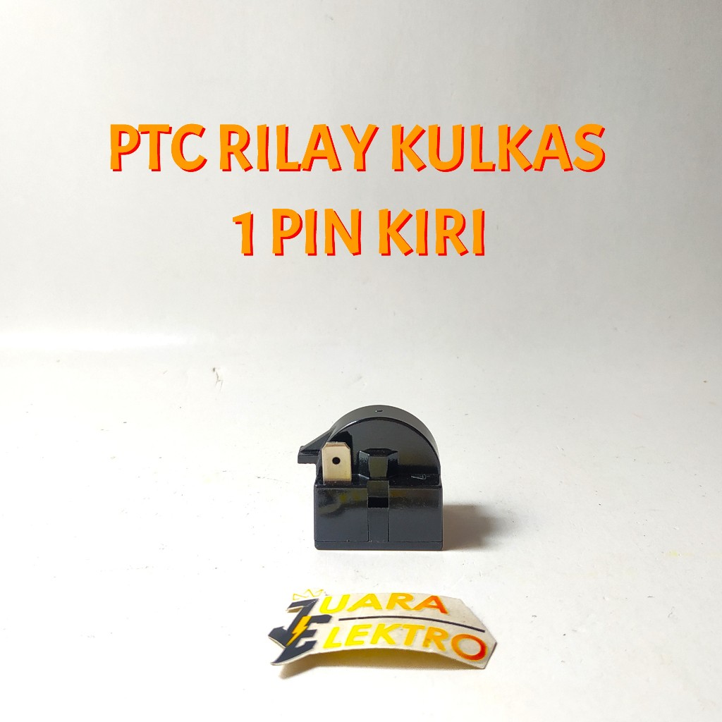 Jual PTC RILAY KULKAS 1 PIN KIRI | Relay Kulkas 1 PIN Warna Hitam Kiri ...