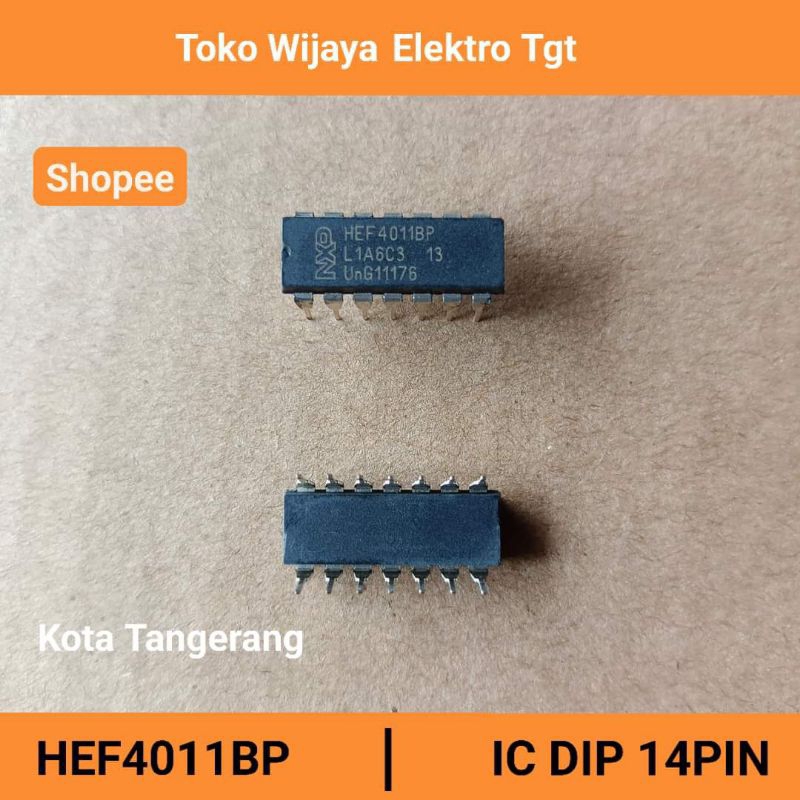 Jual Mesin Las Sparepart | HEF4011BP IC Dip 14 Pin | Shopee Indonesia
