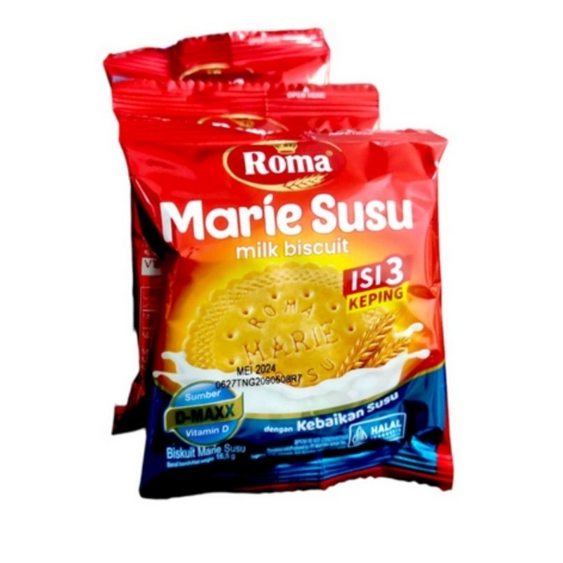 Jual ROMA MARIE SUSU SACHET/ RENCENG 10 SACHET +++ | Shopee Indonesia