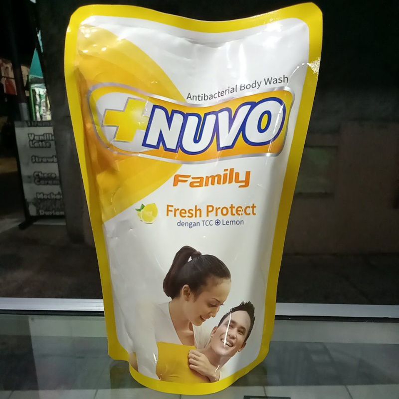 Jual nuvo refil kuning fresh protect 400 ml | Shopee Indonesia