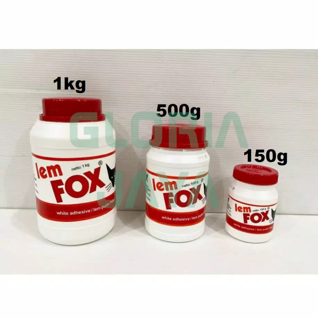 Jual lem fox putih serbaguna kemasan botol | Shopee Indonesia