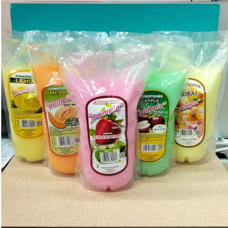 Jual CONDITIONER POMPIA REFIL POUCH 1 LITER KONDISIONER HEMAT KEMASAN POUCH 1 LITER | Shopee ...