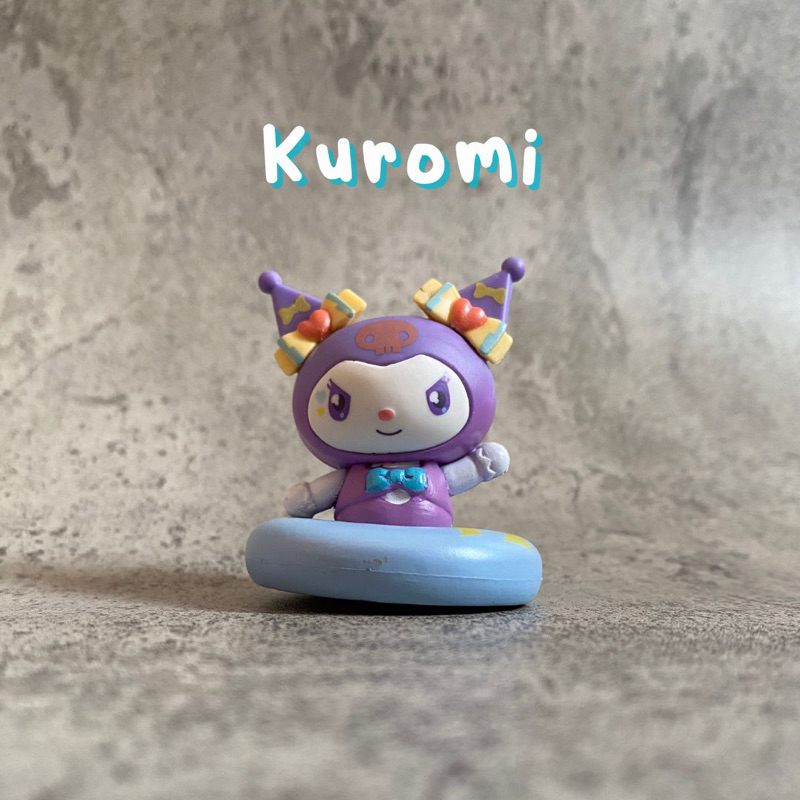 Jual Jual SATUAN / SET topper cake figurin Sanrio Go Swimming | Shopee ...