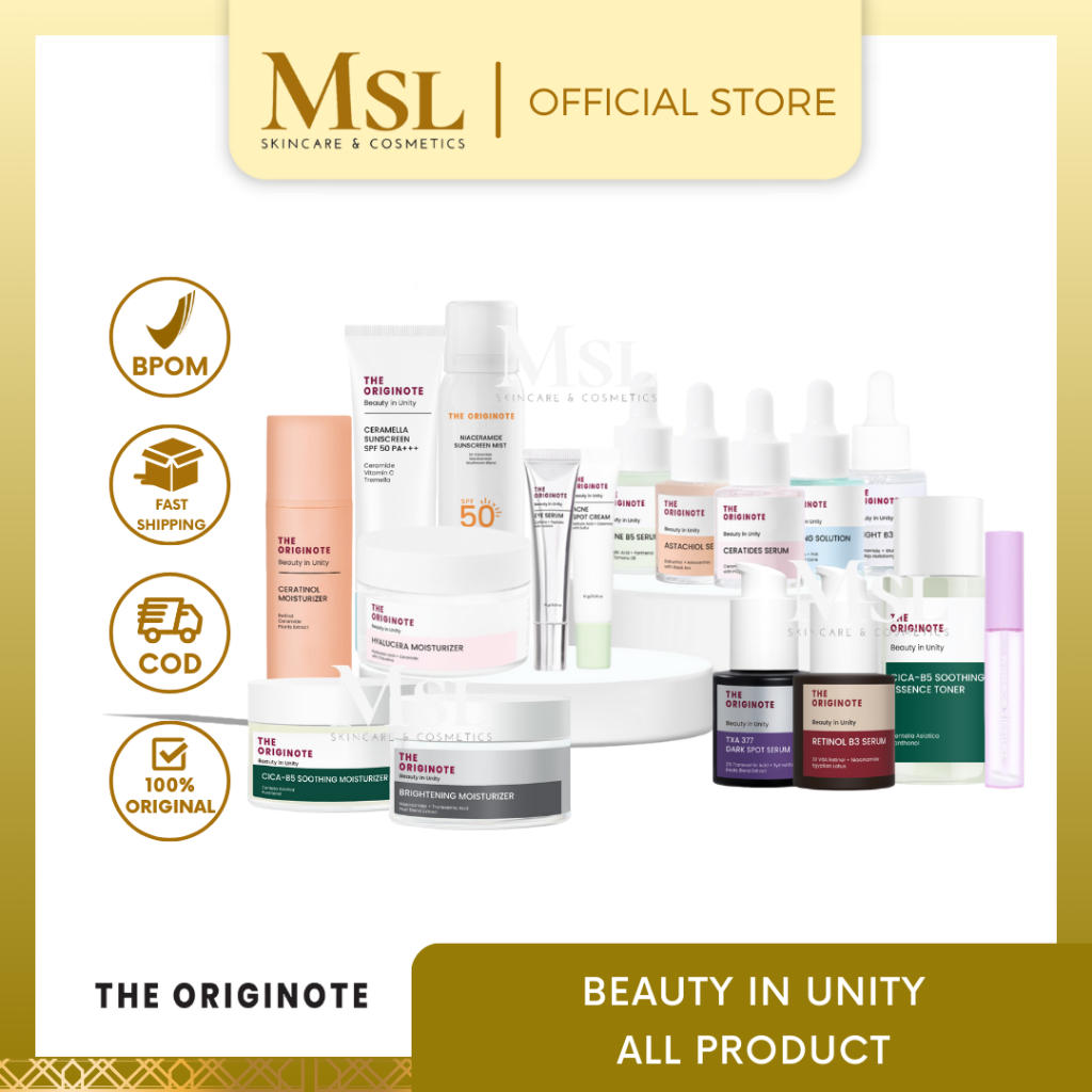 Jual MSL - THE ORIGINOTE Moisturizer / Eye Serum / Serum / Acne Cream ...