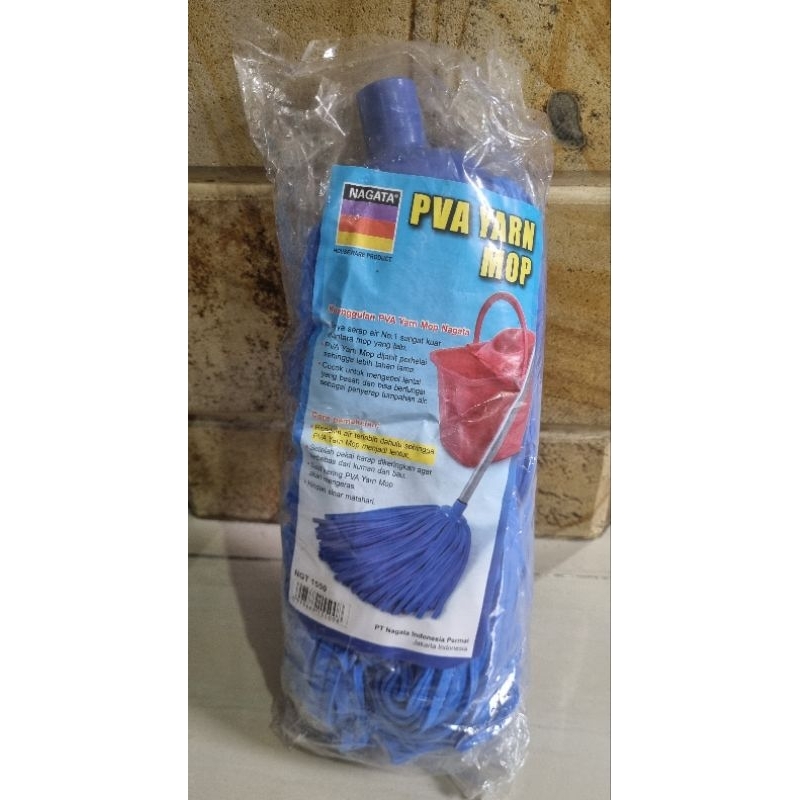 Jual PVA yarn mop pel kanebo nagata kain pel | Shopee Indonesia