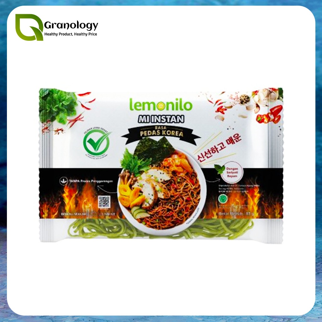 Jual Lemonilo Mie Goreng Pedas Korea / Mie Instant Sehat 1 pcs | Shopee ...