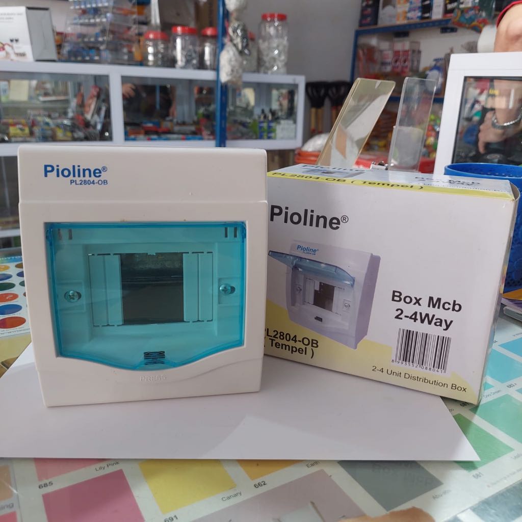 Jual PL2804-OB Pioline Box MCB 2 - 4 way | Shopee Indonesia