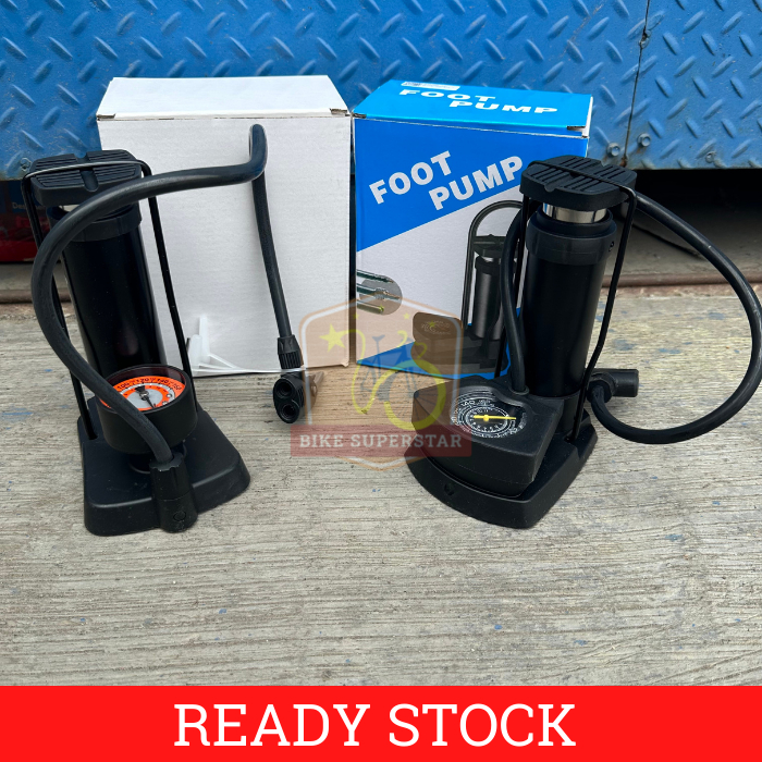 Jual Pompa Injak Sepeda & Motor Darurat Portable Mini Foot Pump ...