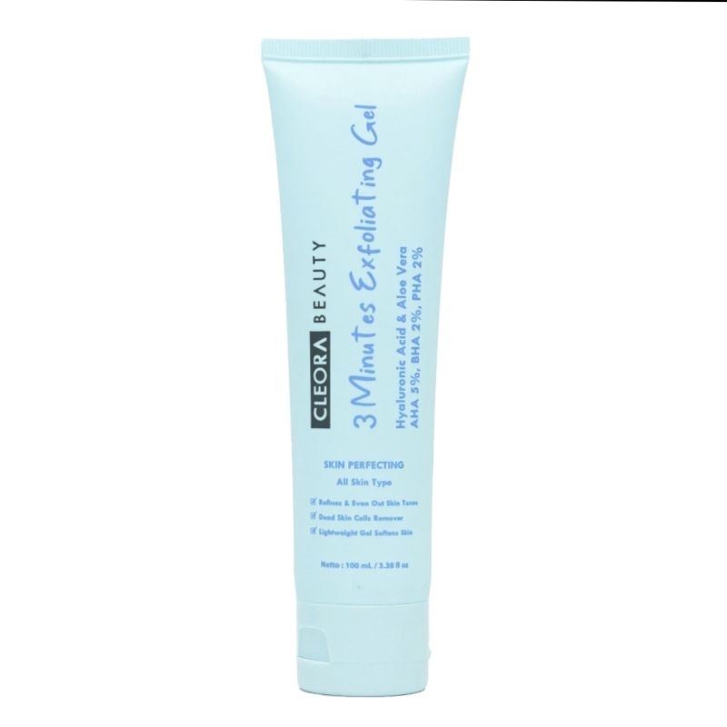 Jual CLEORA 3 MINUTES EXFOLIATING GEL | Exfoliasi untuk Pria dan Wanita ...
