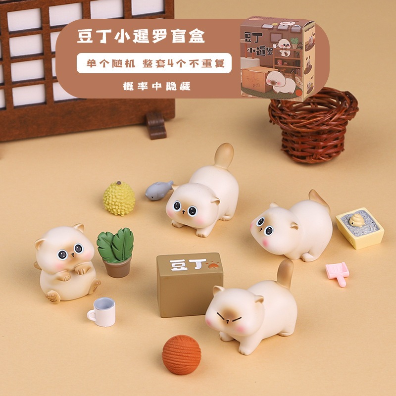 Jual Action figure Blindbox Kucing HARGA 1 KOTAK | Shopee Indonesia