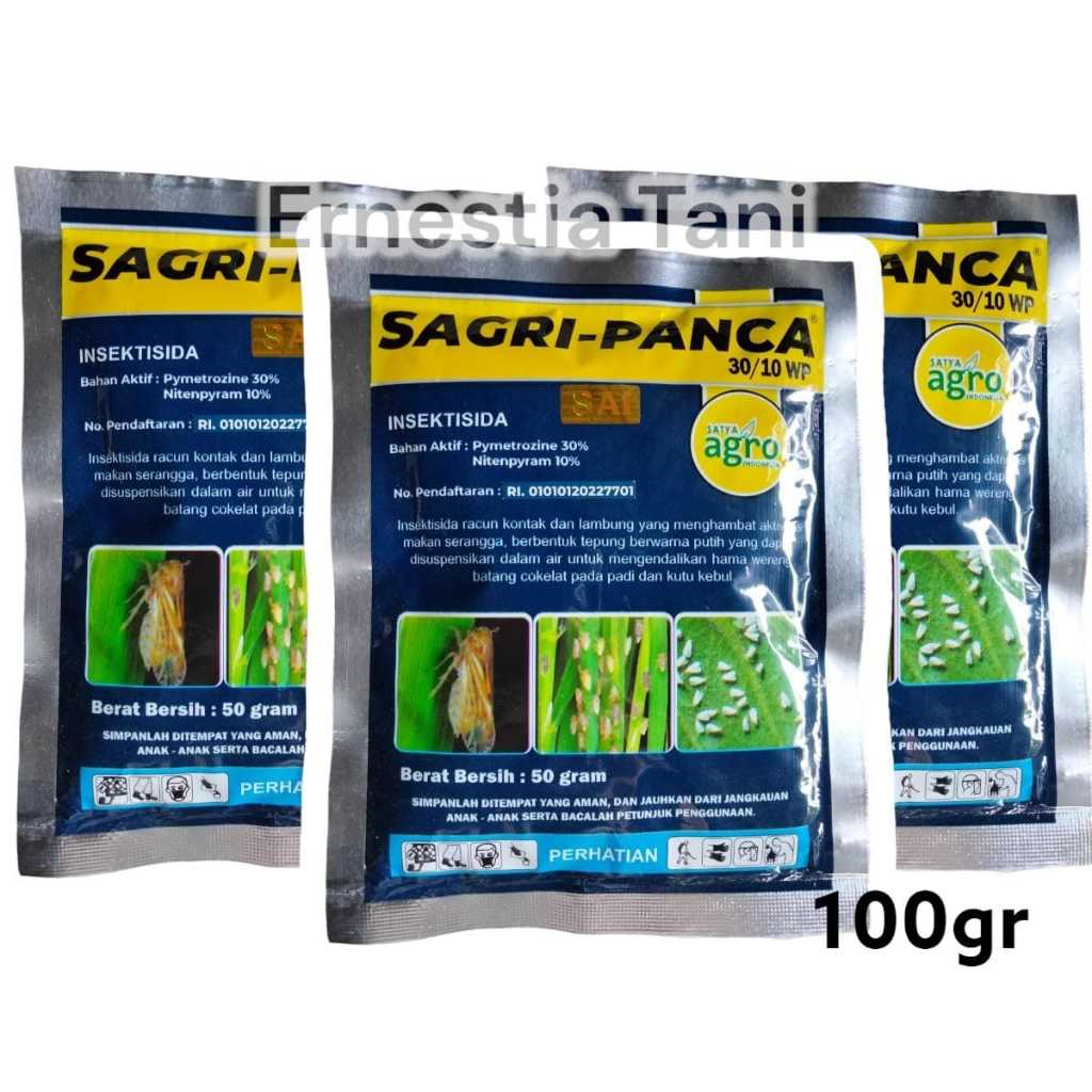 Jual SAGRI PANCA 30/10 WP 100gr Insektisida Pymetrozin Nitenpyram Basmi ...