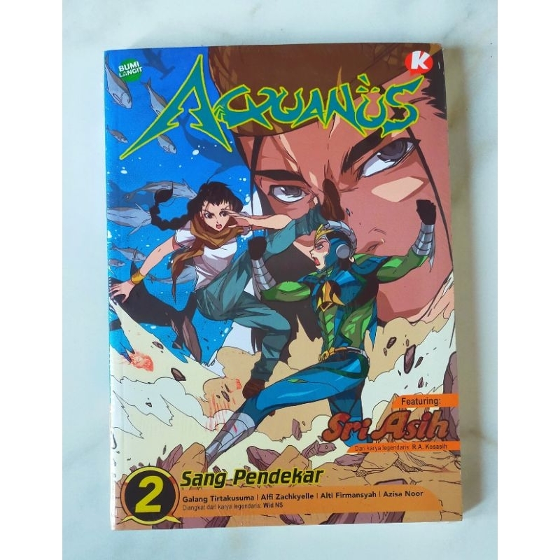 Jual Komik Aquanus 2 : Sang Pendekar - featuring Sri Asih | Shopee ...