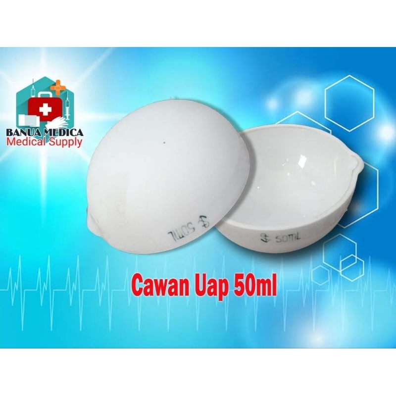 Jual Cawan Porselain / Cawan Penguap uk 50ml, 75ml dan 100ml | Shopee ...