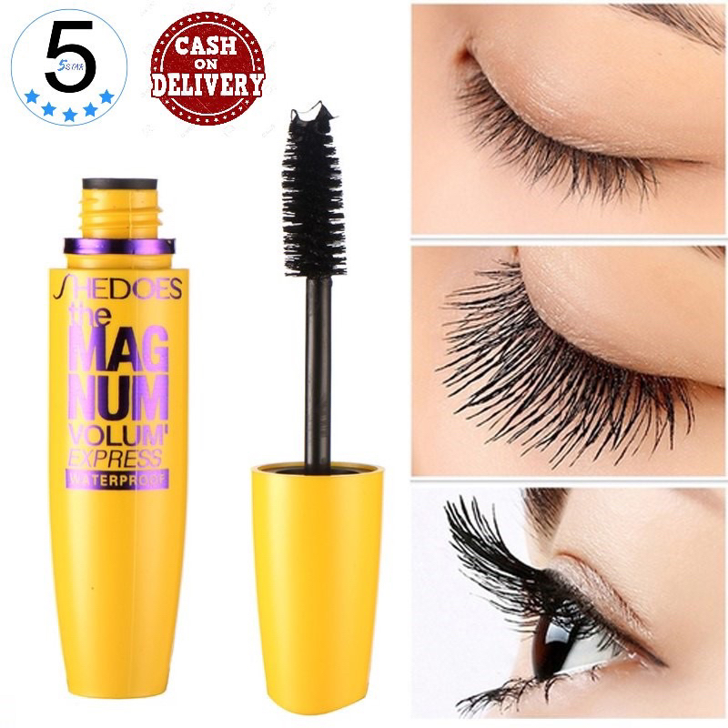 Jual Mascara Maybelline MAGNUM Maskara Waterproof | Shopee Indonesia