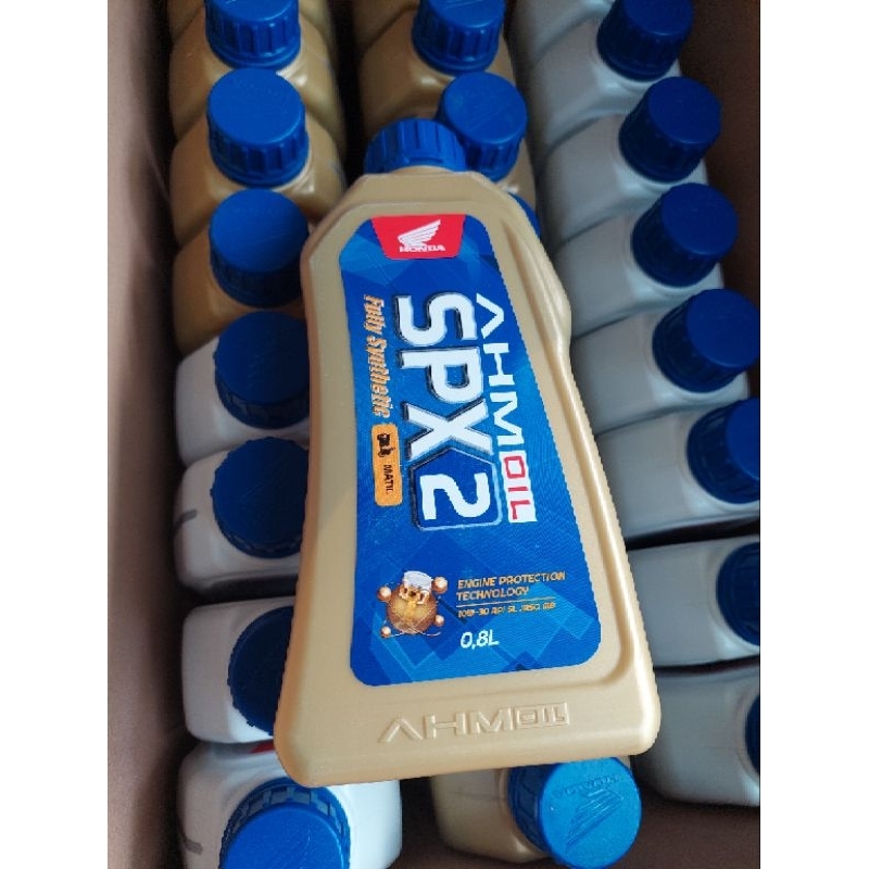 Jual OLI SPX 2 MOTOR OIL SPX2 FULL SYNTHETIC UNTUK MATIC 0.8L (800ML ...