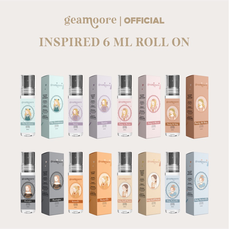 Jual GEAMOORE - INSPIRED 6 ML ROLL | Shopee Indonesia