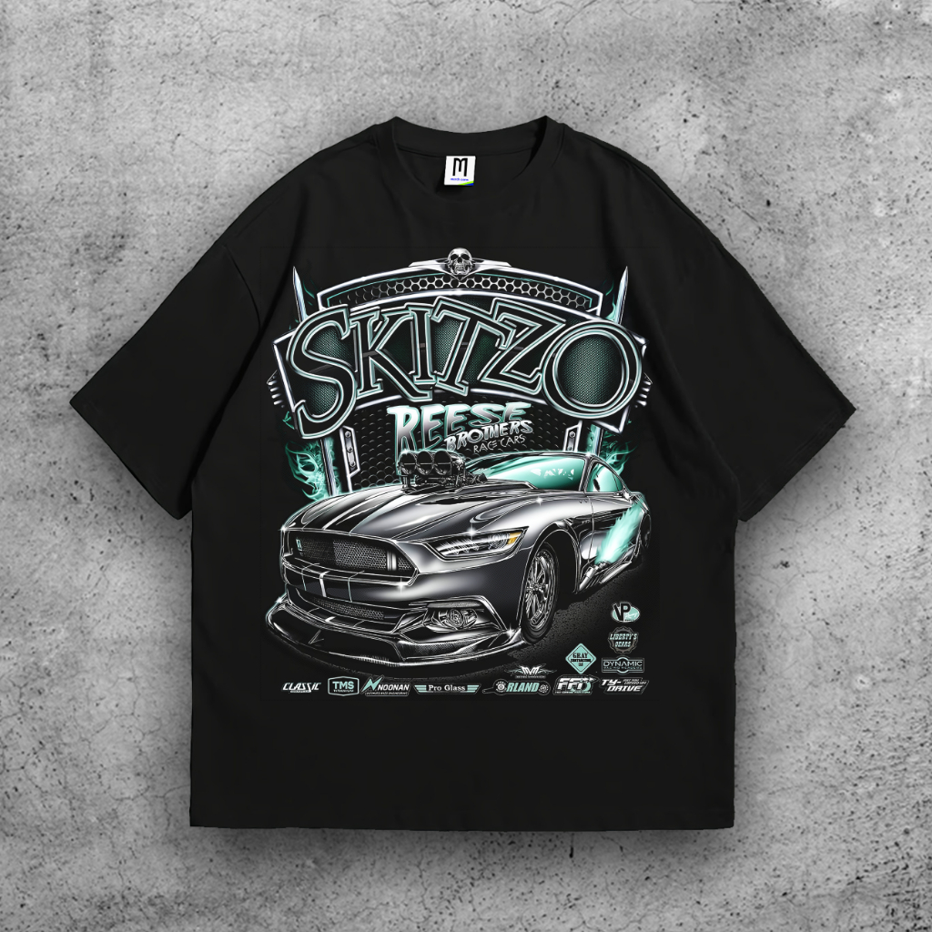 Jual Kaos Oversize Vintage Race Car SKITZO Bootleg Cotton Combad 24s ...
