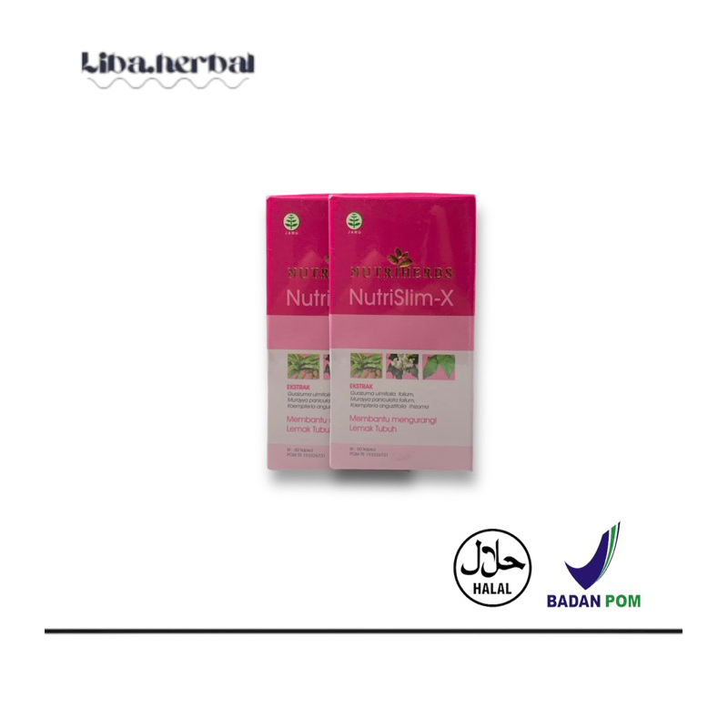 Jual NUTRI HERBS NUTRI SLIM X (MENGURANGI LEMAK TUBUH) | Shopee Indonesia