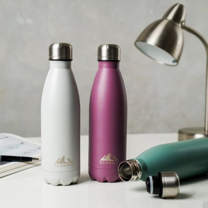 Jual Scandic Flask Bottle 500 ml Stainless Steel Botol Minum Panas Dan ...