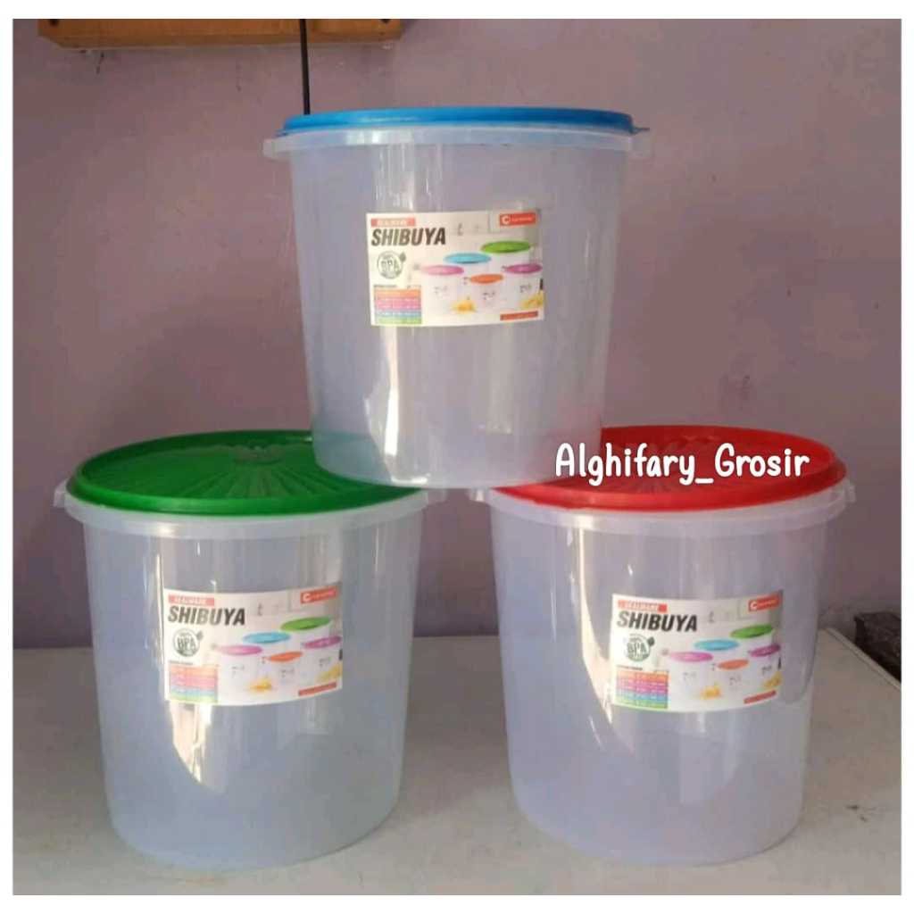 Jual GROSIRAN!!! Toples 5 Liter / Shibuya 5 Liter / Toples Bulat ...
