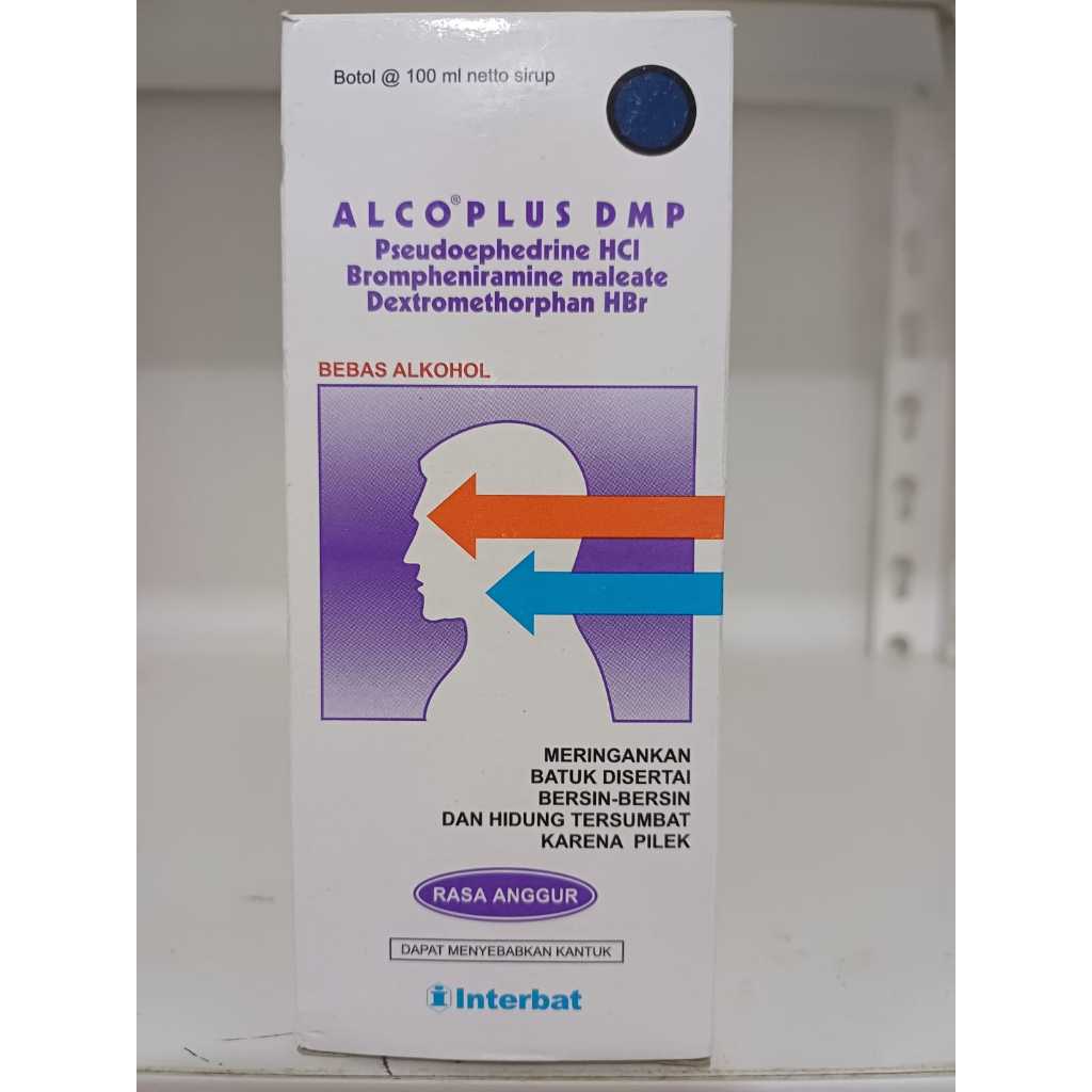 Jual Alco Plus` DMP meringankan batuk disertai bersin & hidung ...