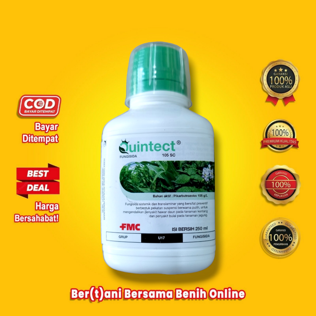 Jual FUNGISIDA QUINTECT 105SC 250ML pikarbutrazoks FMC Obat Pembasmi ...