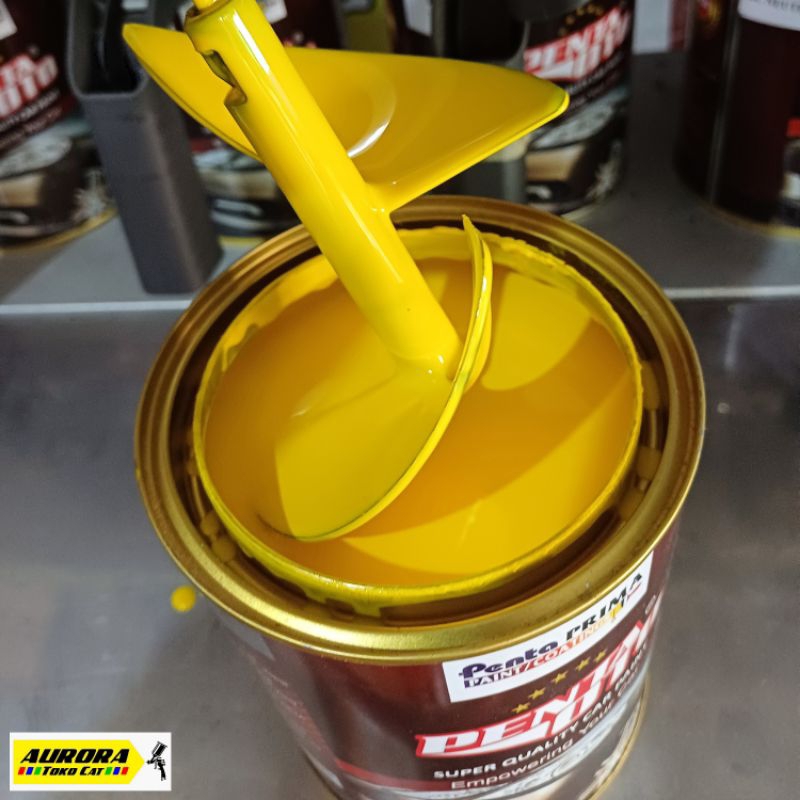 Jual Cat Kuning PU Light Yellow PS 102 Penta Oto PS102 | Shopee Indonesia