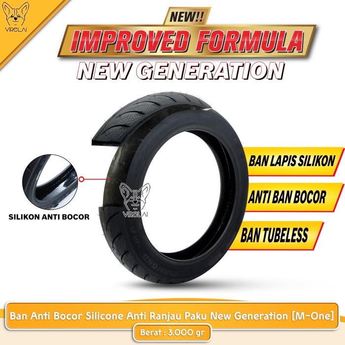 Jual Ban Anti Bocor /Anti Ranjau Paku /Ban Silicone New Generation [M ...