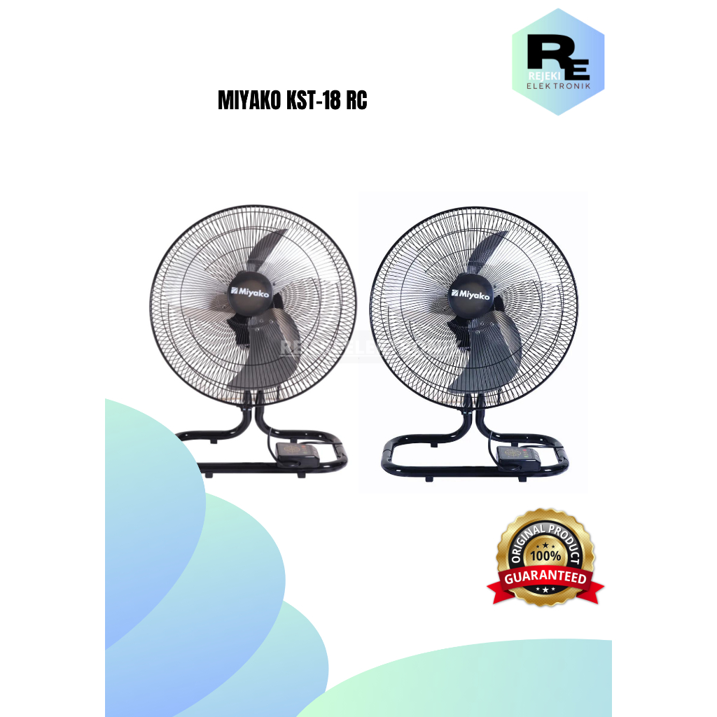 Jual MIYAKO KST 18 RC 3 IN 1 Kipas Angin Besi Berdiri 18 Inch | Shopee ...
