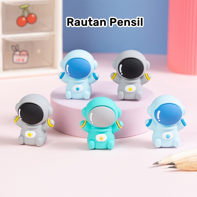 Jual Rautan pensil karakter Serutan pensil motif lucu ATK Pencil ...