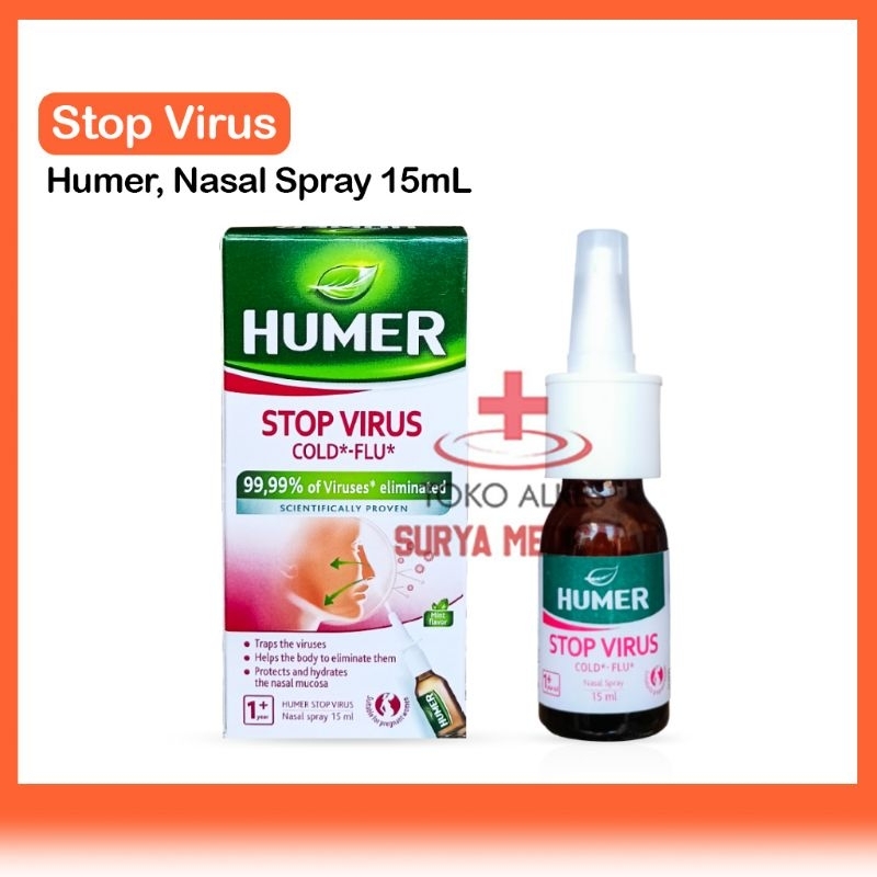 Jual Humer Stop Virus | Nasal Spray 15ml Made in France | Shopee Indonesia