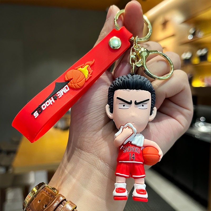 Jual Gantungan Kunci Slam Dunk Keychain Kartun Sakuragi Rukawa Akagi ...
