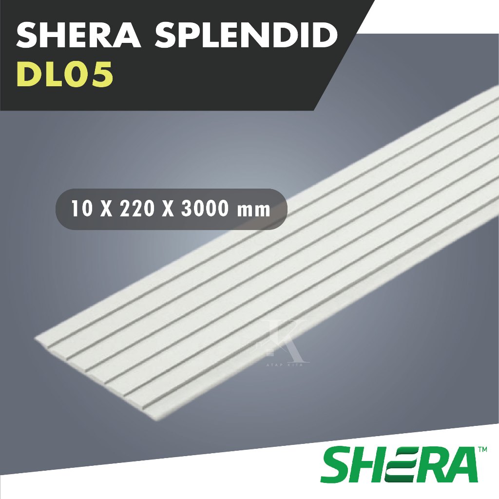 Jual shera splendid plank dl05 / facade / lap siding / tali air ...