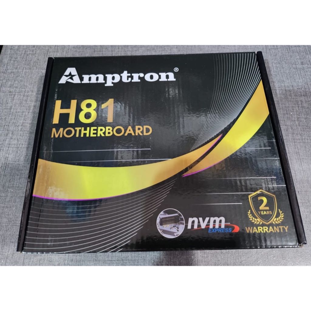 Jual MOTHERBOARD AMPTRON H81 SOCKET LGA 1150 DDR3 / MOBO H81 H-81 NVME ...