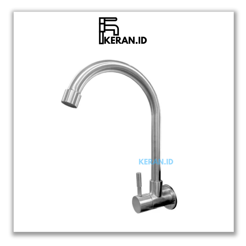 Jual [KERAN.ID] Kran Angsa Wastafel SUS 304 Premium I Kran Sink Dapur ...