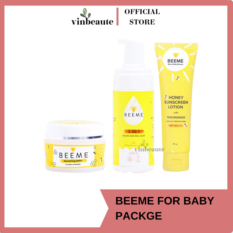Jual Paket Lengkap Beeme Soap 3in1 - Beeme Nourishing Balm - Beeme ...