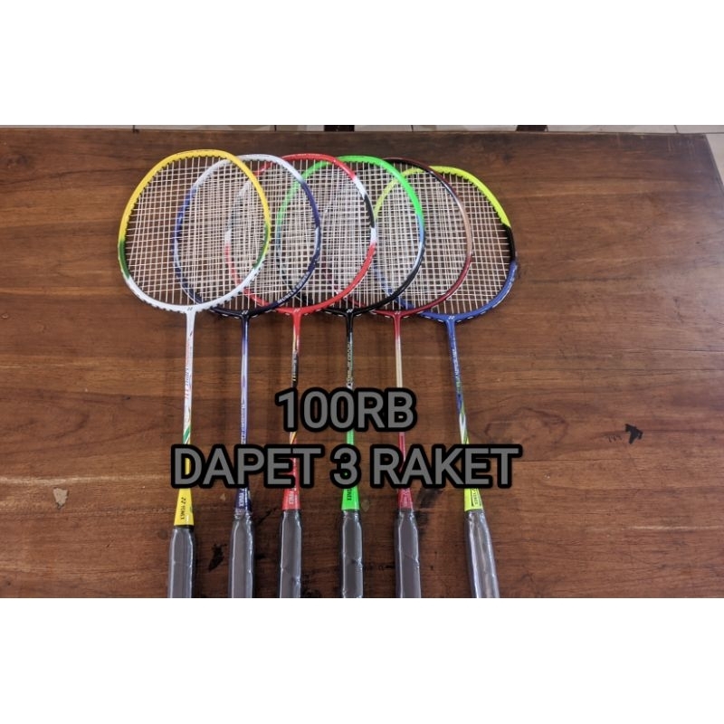 Jual PROMO!! 100 RB DAPET 3 RAKET | Shopee Indonesia