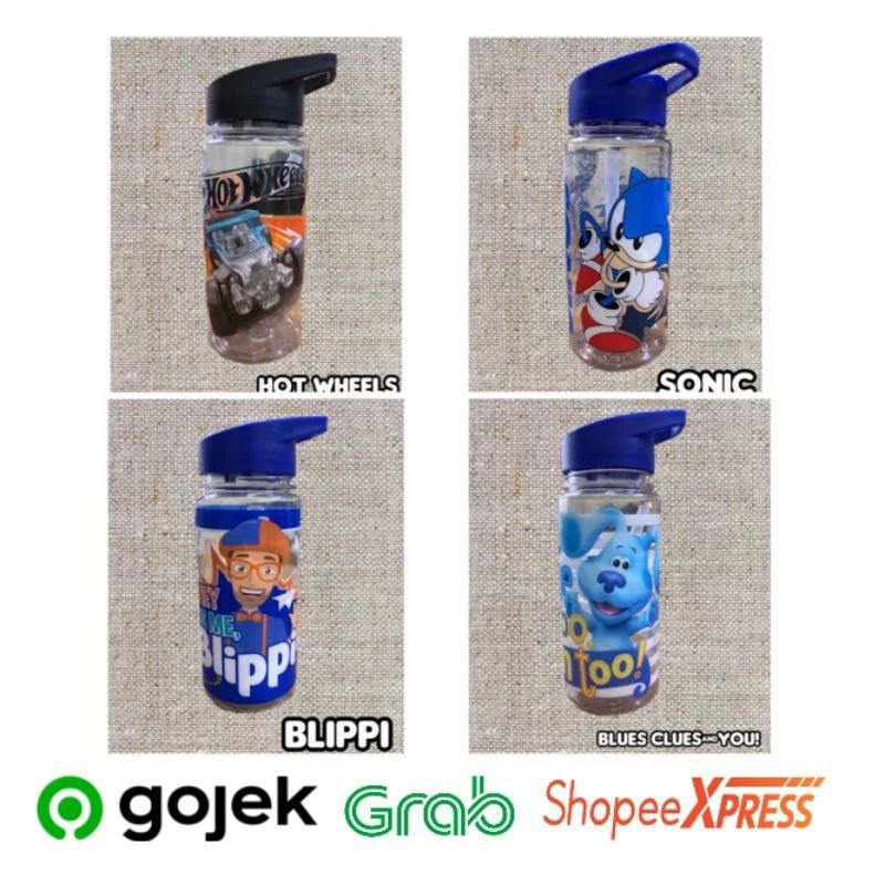 Jual botol minum anak karakter 500ml | Shopee Indonesia