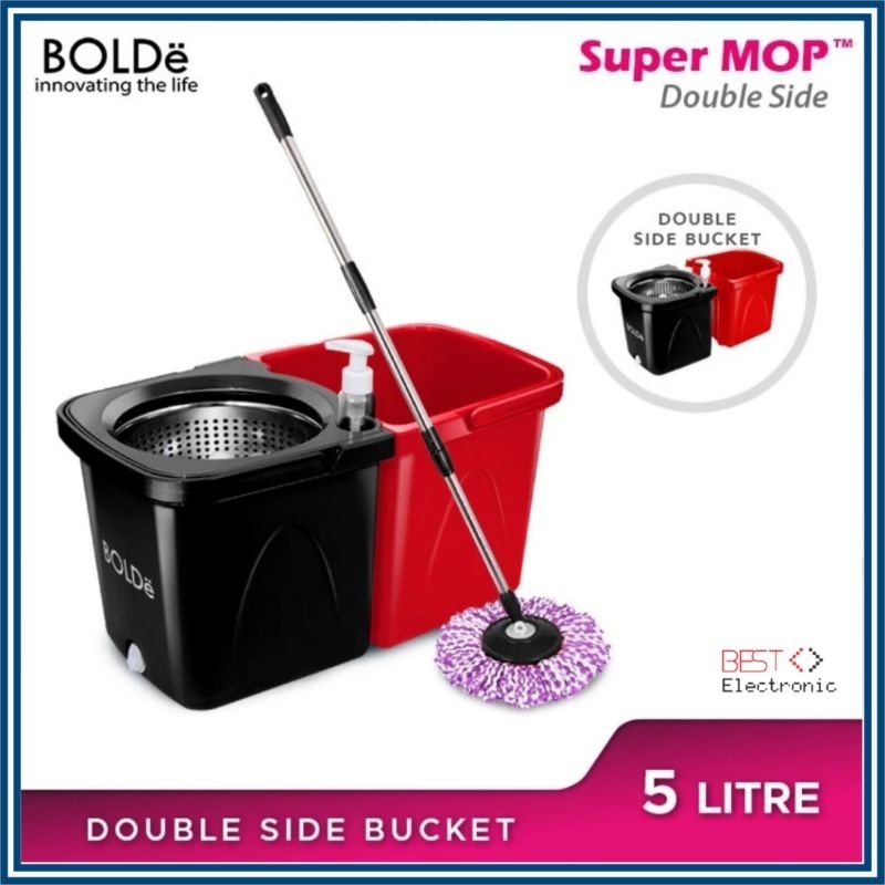 Jual BOLDe Pel Lantai Dengan Dua Sisi / Super Mop BOLDe Double Side ...